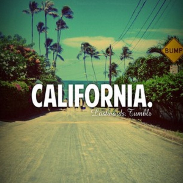 Love Glam Peonies: Hello California!