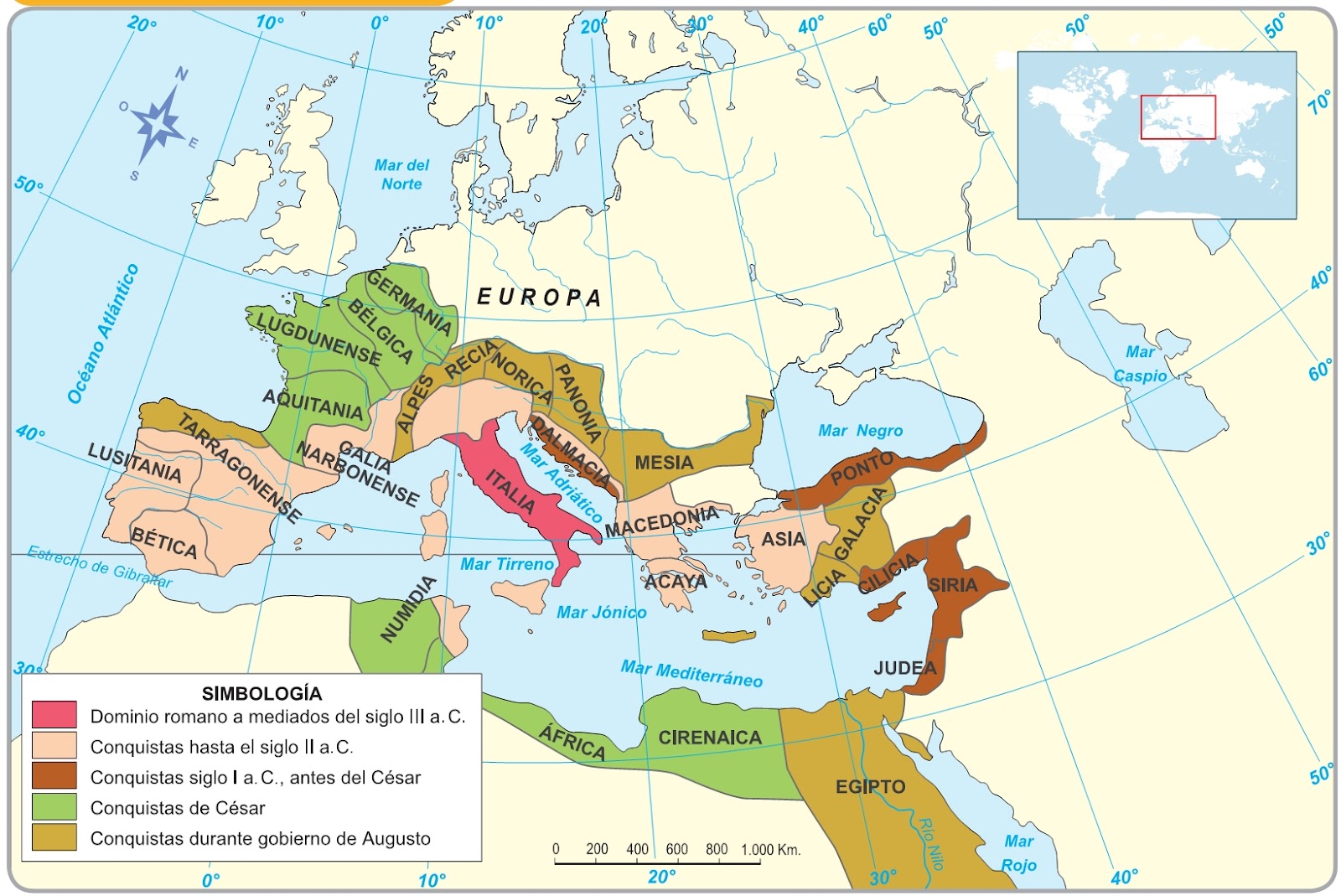 ILUSTRE CESANTE: Imperio romano en tiempos de Augusto (27 a.C - 14 d.C)