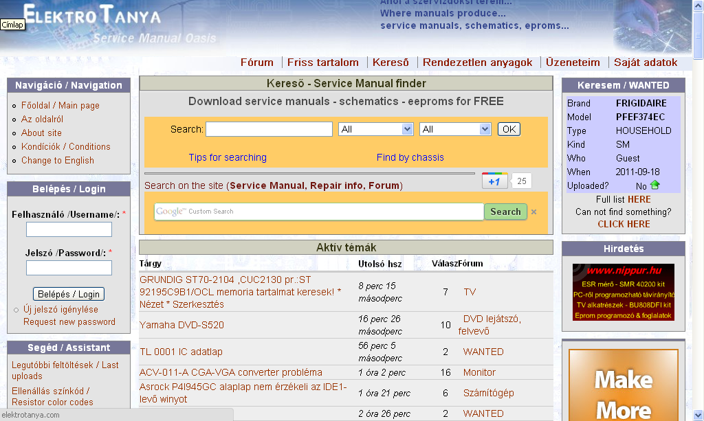 xcb2rtech: Free Service Manual Website