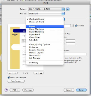 US Technology: Duplex Printing with your MacBook Pro