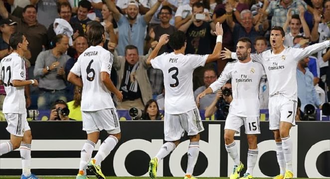 Real Madrid Began Show His The Best Game - site soccer by Viscara