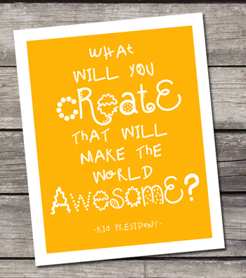 A BEAM of Sunshine: Kid President