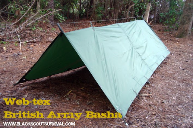 Black Scout Survival: Web-tex British Army Basha