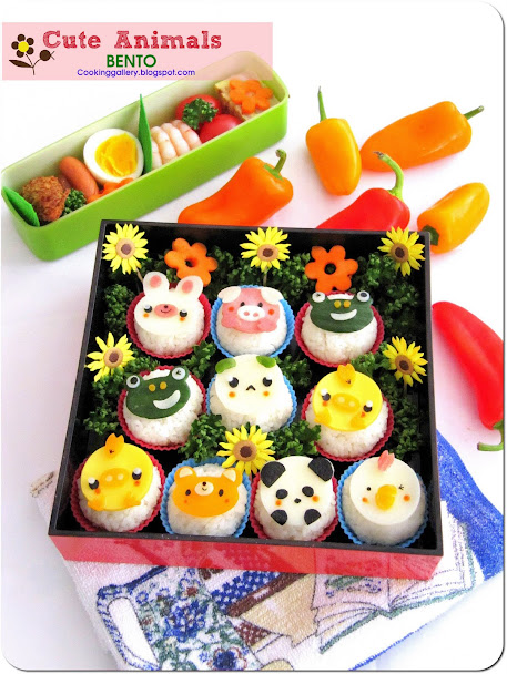 Cute Animals Bento | Cooking Gallery