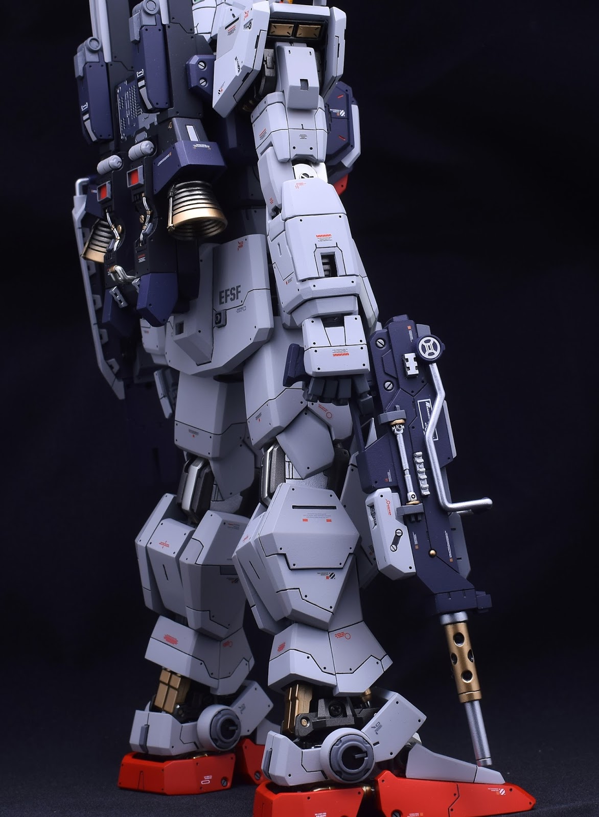 GUNDAM GUY: NG 1/60 RX-78G Gundam Ground Type - Painted Build