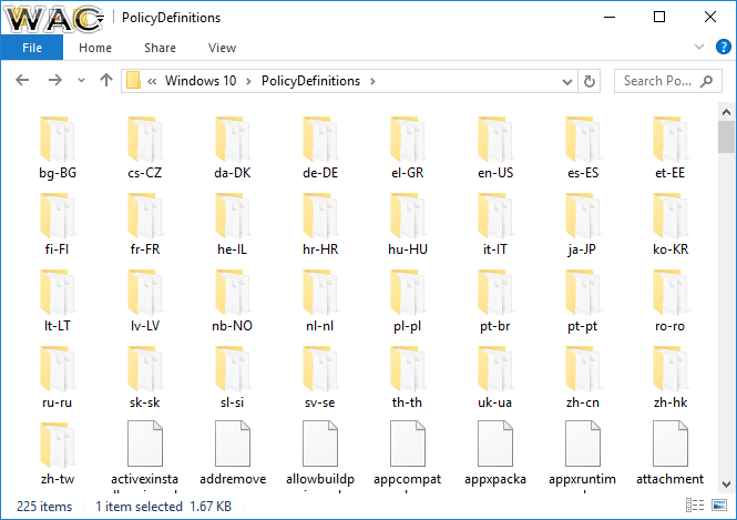 Windows Admin Center: Administrative Templates (.admx) for Windows 10 ...