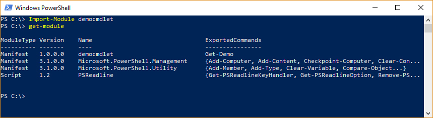 Building A Powershell Cmdlet Using C Part 4 Packaging The Cmdlet