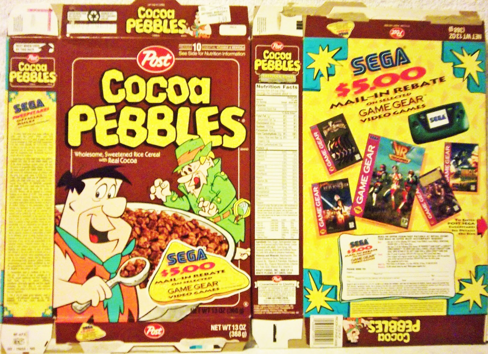 Cereal Box Price Guide Cereal Box Collecting by Pez Outlaw: Pebbles ...