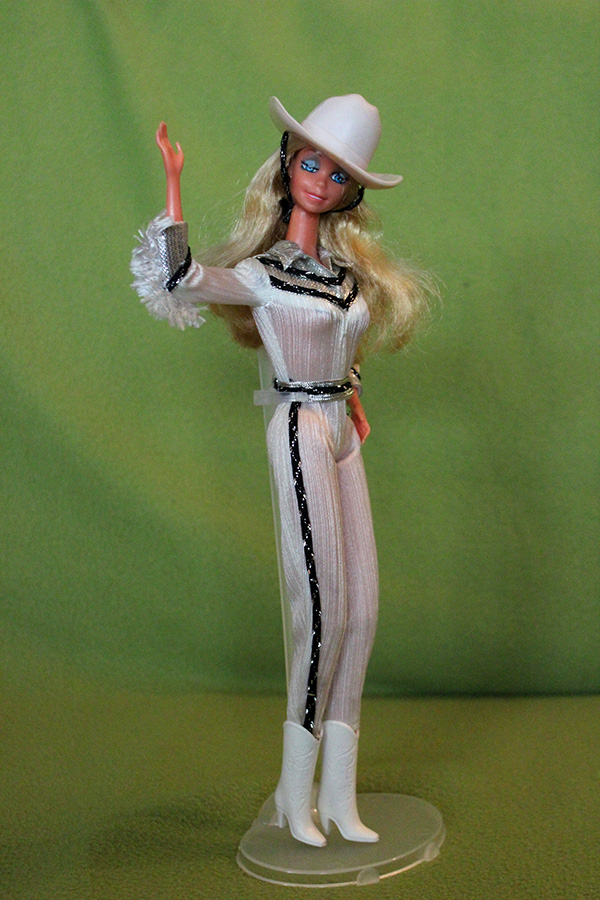 Idowe wintaże: Western Winking Barbie 1980r