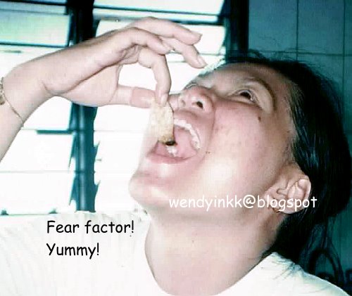 Table for 2.... or more: Fried Sago Worms, Fear Factor Sarawak Style ...