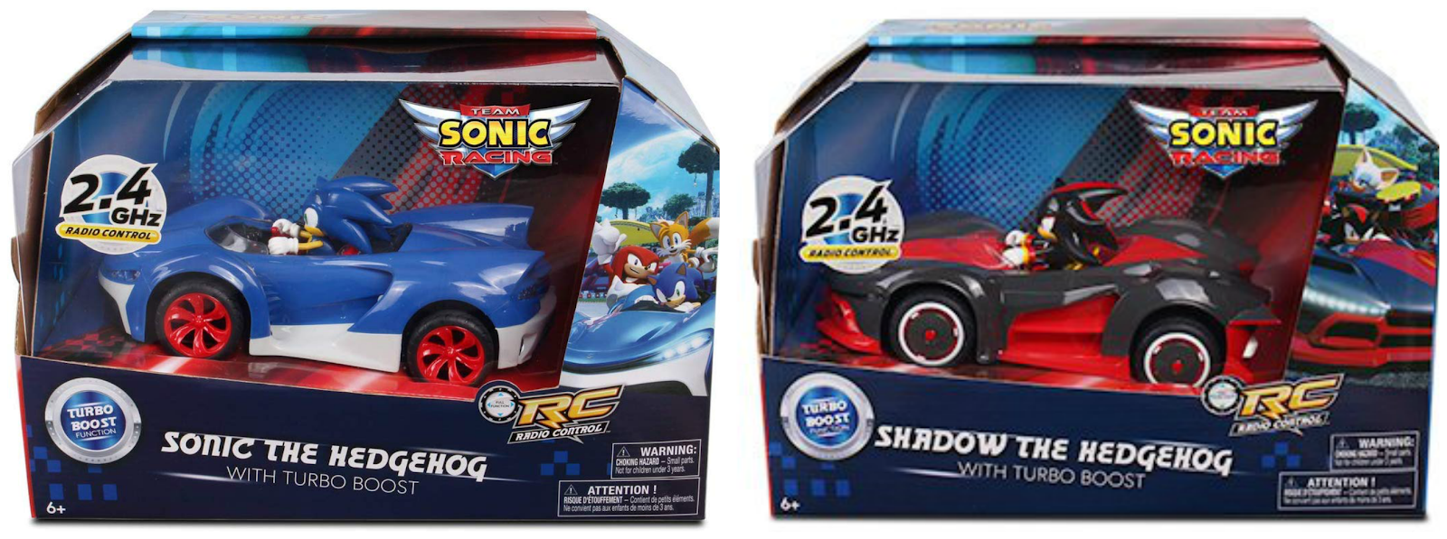 YA ESTÁN A LA VENTA LOS PRIMEROS JUGUETES DE TEAM SONIC RACING