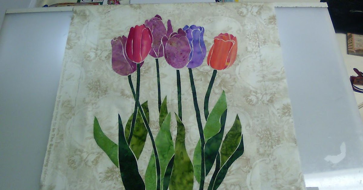 Shawkl Designs: Tulips Base Block Complete