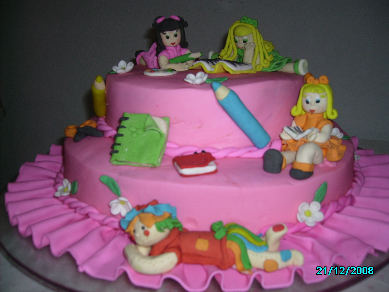 Martha e Naara Bolos: Bolo de menina