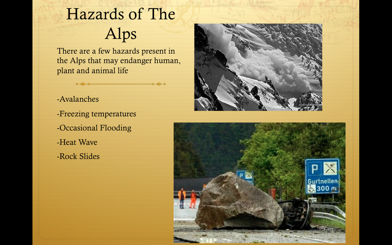 Kenneth's Geography Blog: Case Study Of The Alps