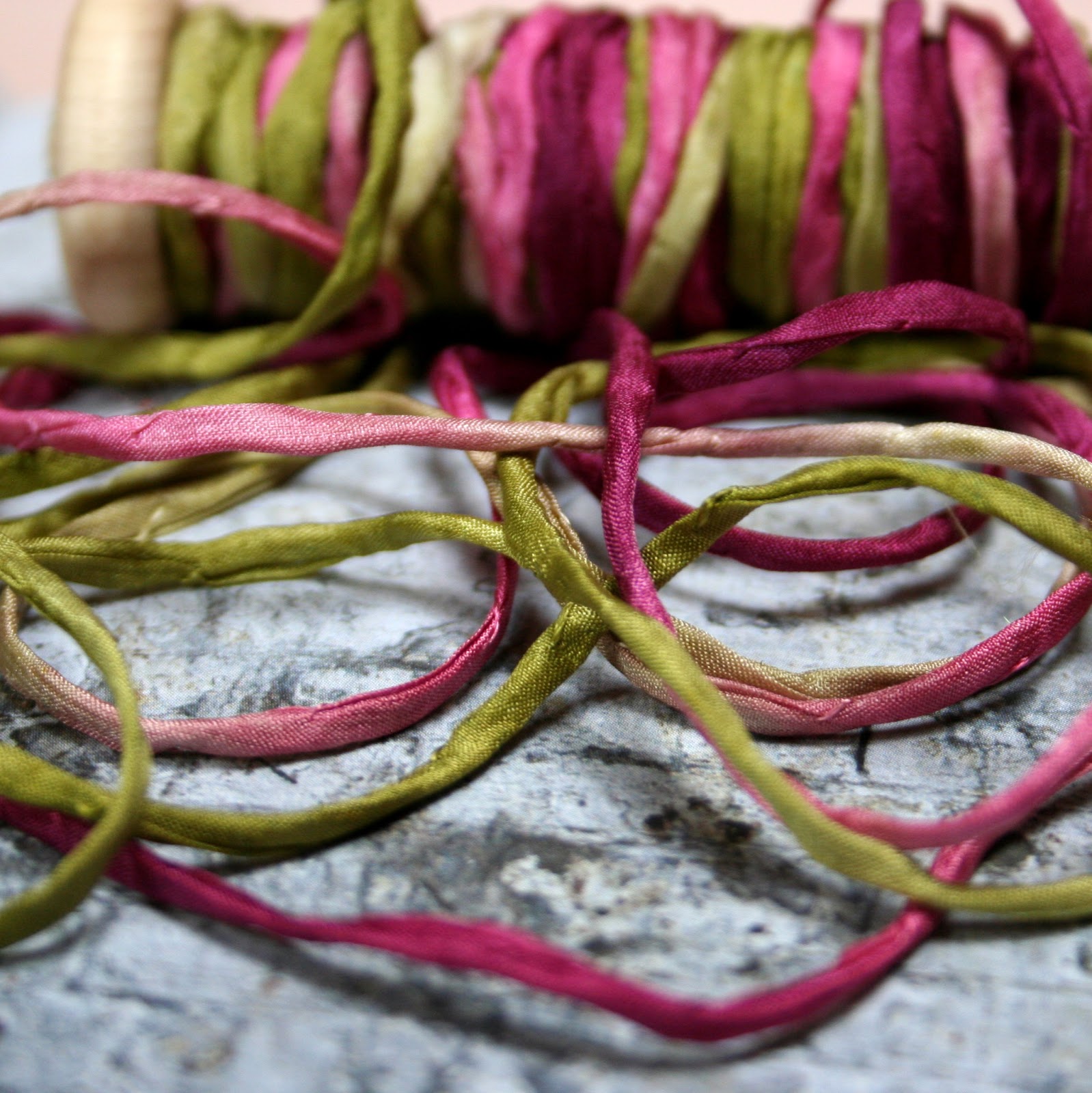 Spiral Dyed Downunder: Photos and Silk
