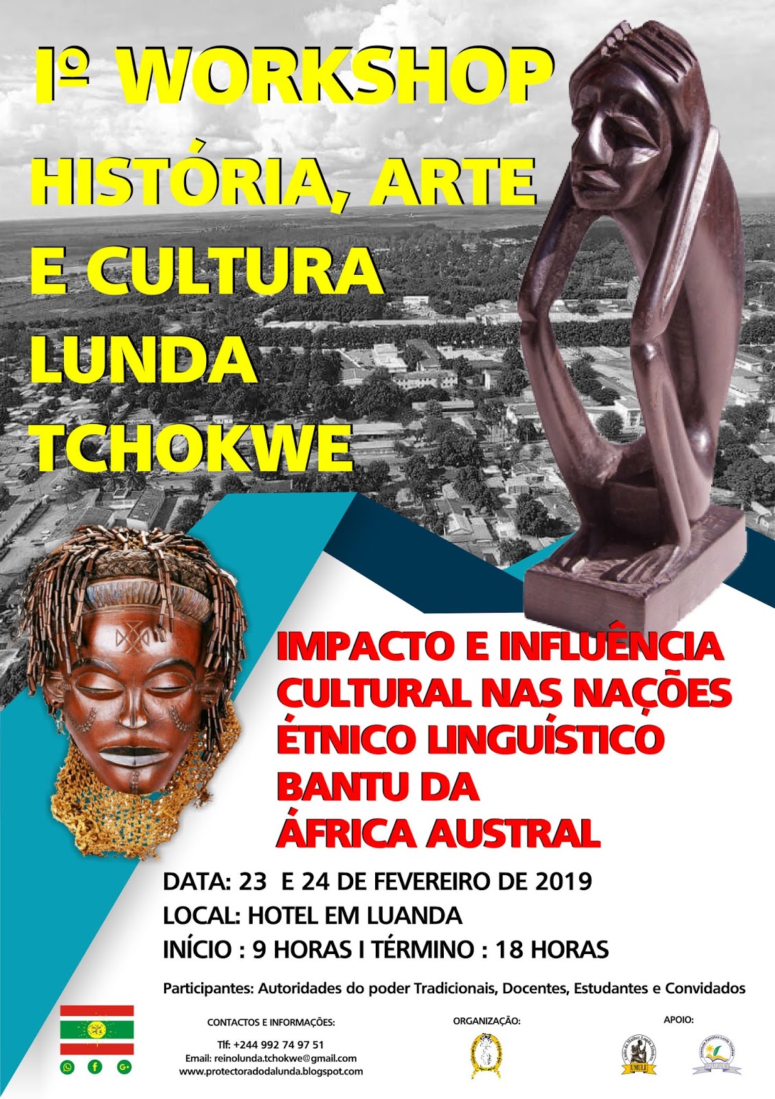 MOVIMENTO DO PROTECTORADO LUNDA TCHOKWE: PRIMEIRO WORKSHOP SOBRE ...