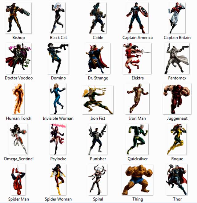 50 Imágenes HD de Héroes Marvel en PNG + Enciclopedia Marvel ...