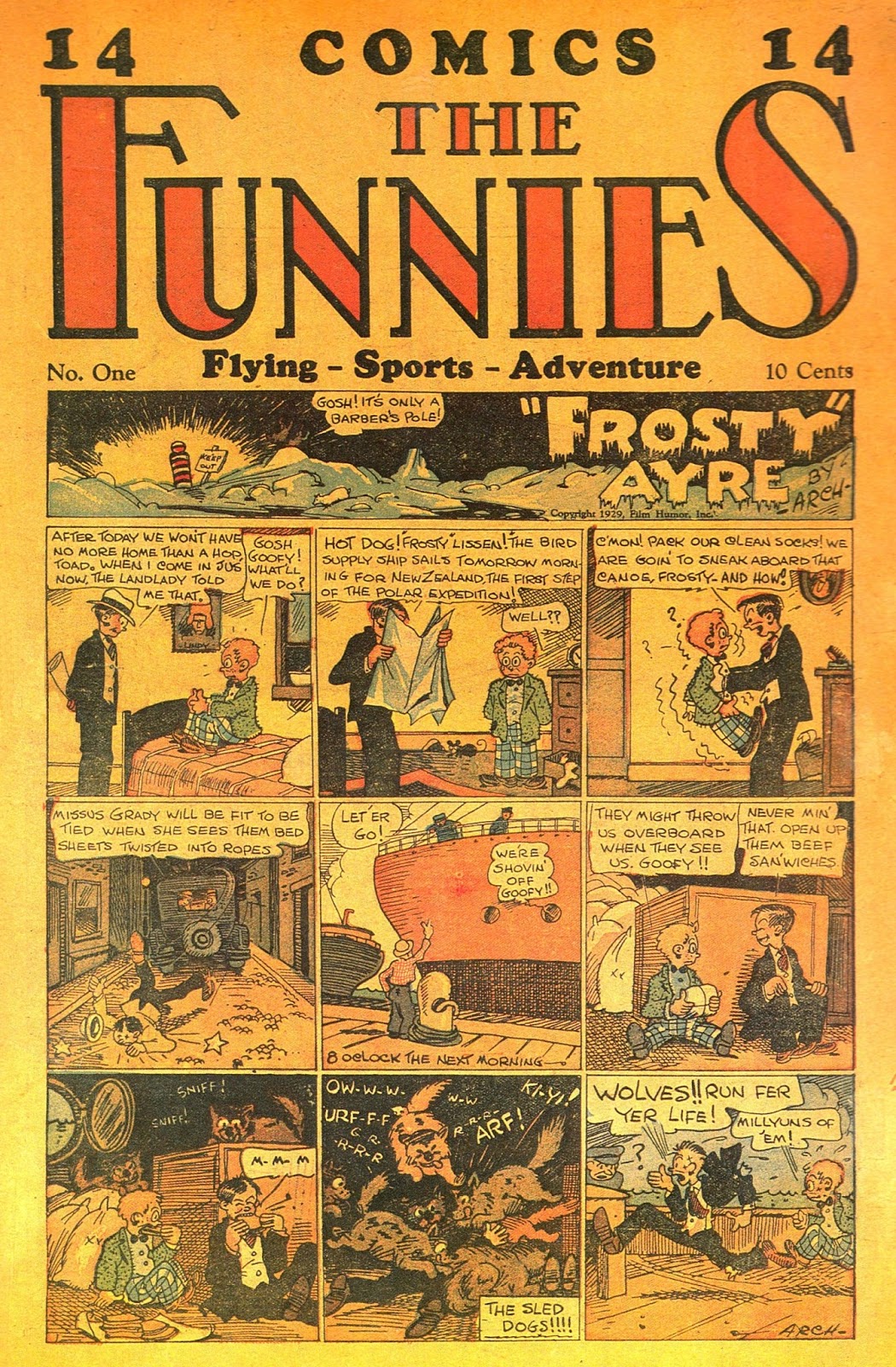 Yesterday’s Papers: Wings Winfair and Gulf Funny Weekly