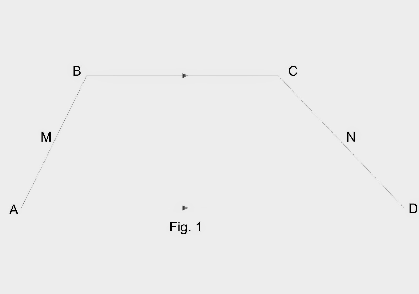 Matemáticas: Paralelogramo, Trapezoides, medianas y puntos medios.