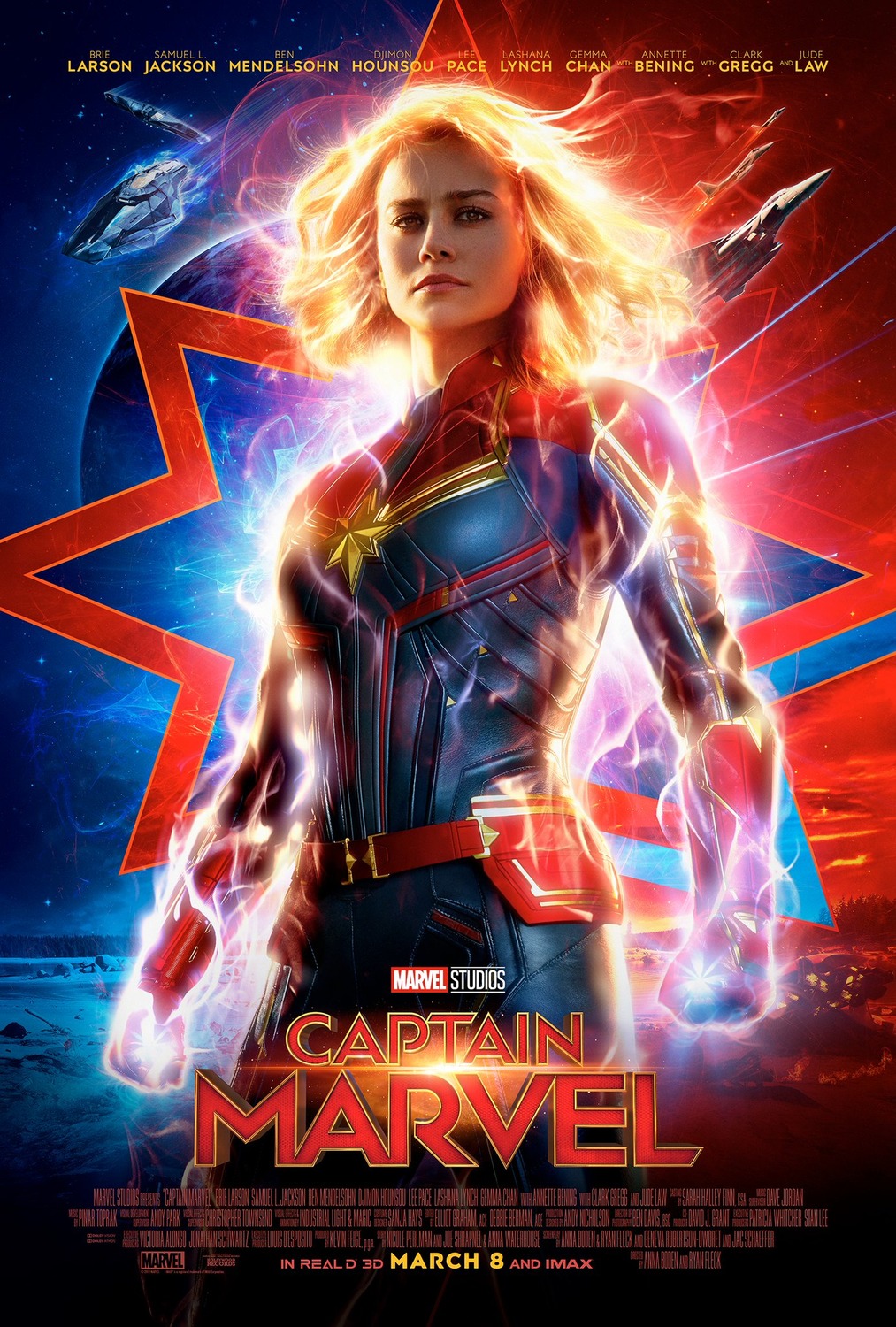 The Blot Says...: Captain Marvel Final One Sheet Movie Poster