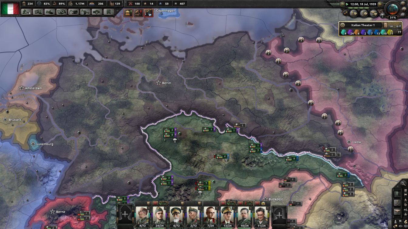 Italy - HOI4 - Capitulation, Reorganization and Confusion