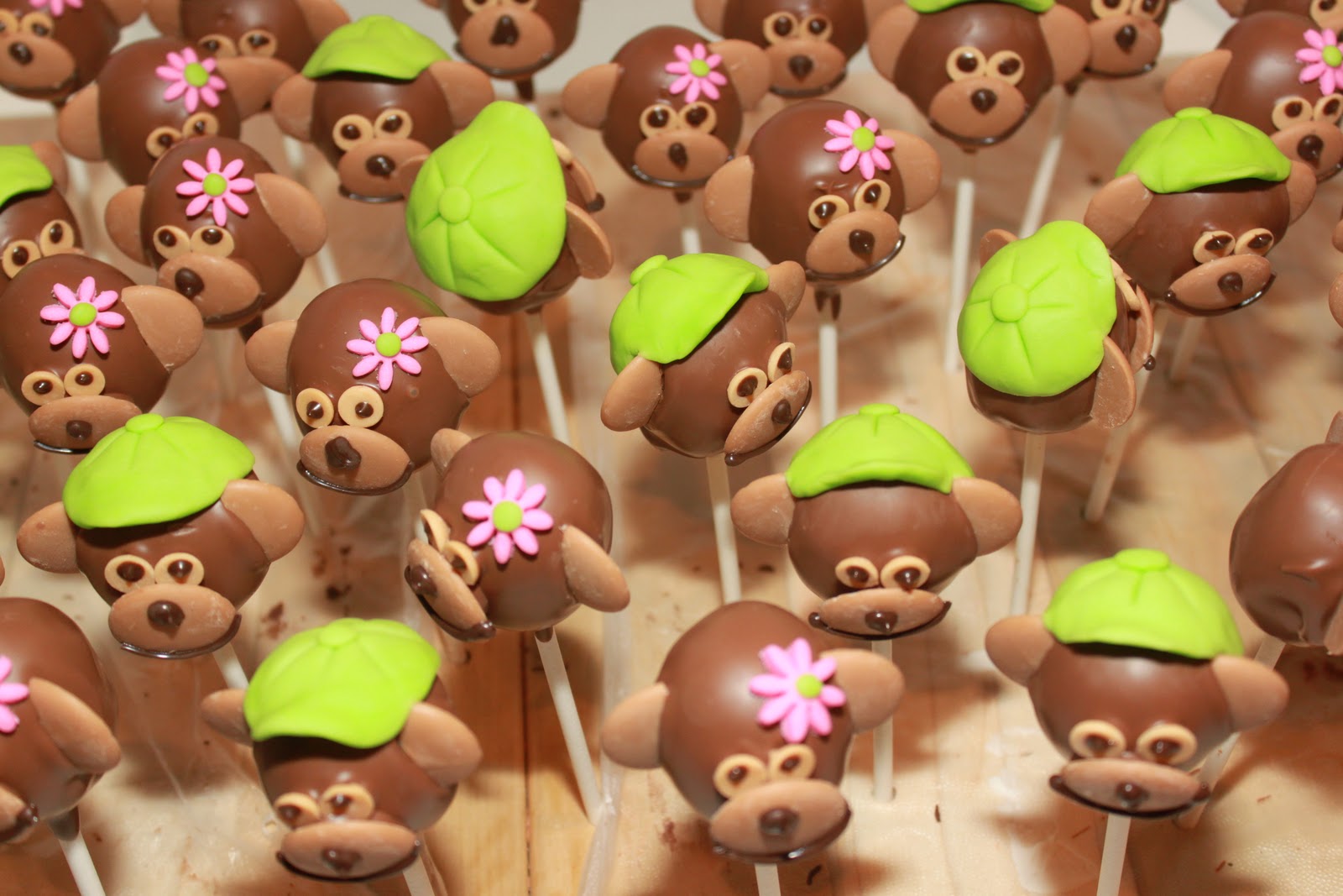 The Cake Bomb ~ Cake Pops For All Occasions: Monkey Cake Pops