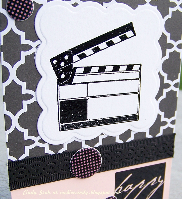 Cre8iveCindy: Movie Clapper Card