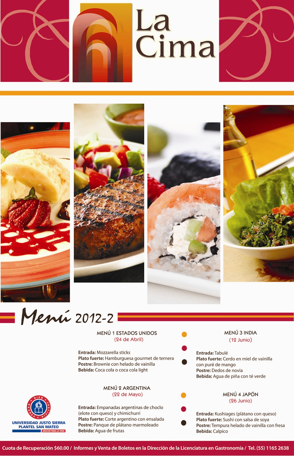 EDUCAR PARA LA VIDA: Restaurante "La Cima"