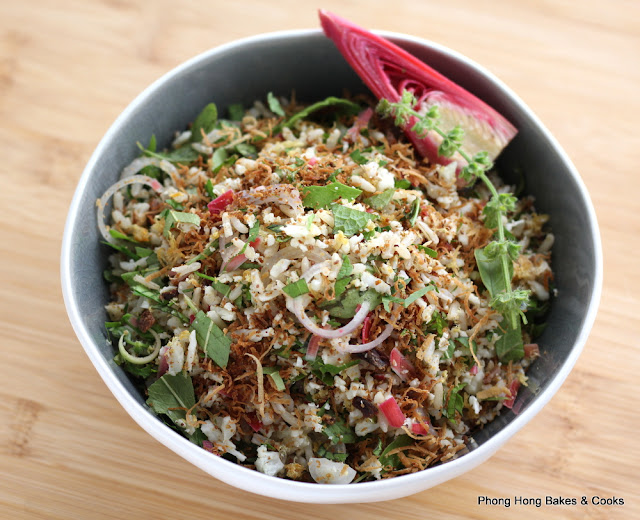 PH the Malaysian Carnivore: Nasi Ulam (Aromatic Rice Salad)