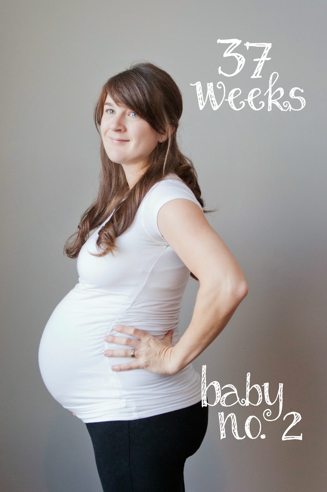 yellow dog, green life: Baby #2: 37 Week Bump - Full Term!