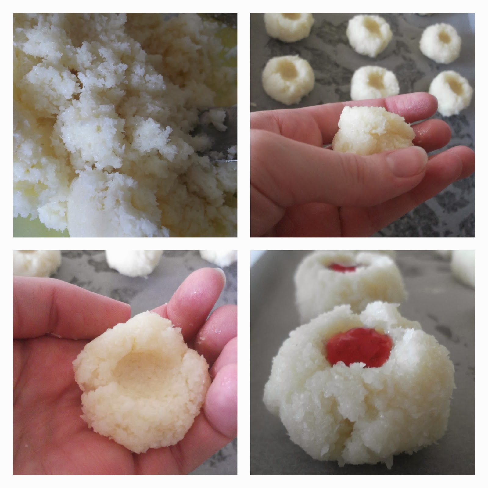 Lick The Spoon: Mad Easy Jam Coconut Macaroons