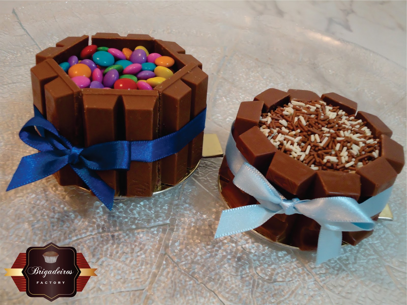 Brigadeiros Factory: Mini tortas especiais