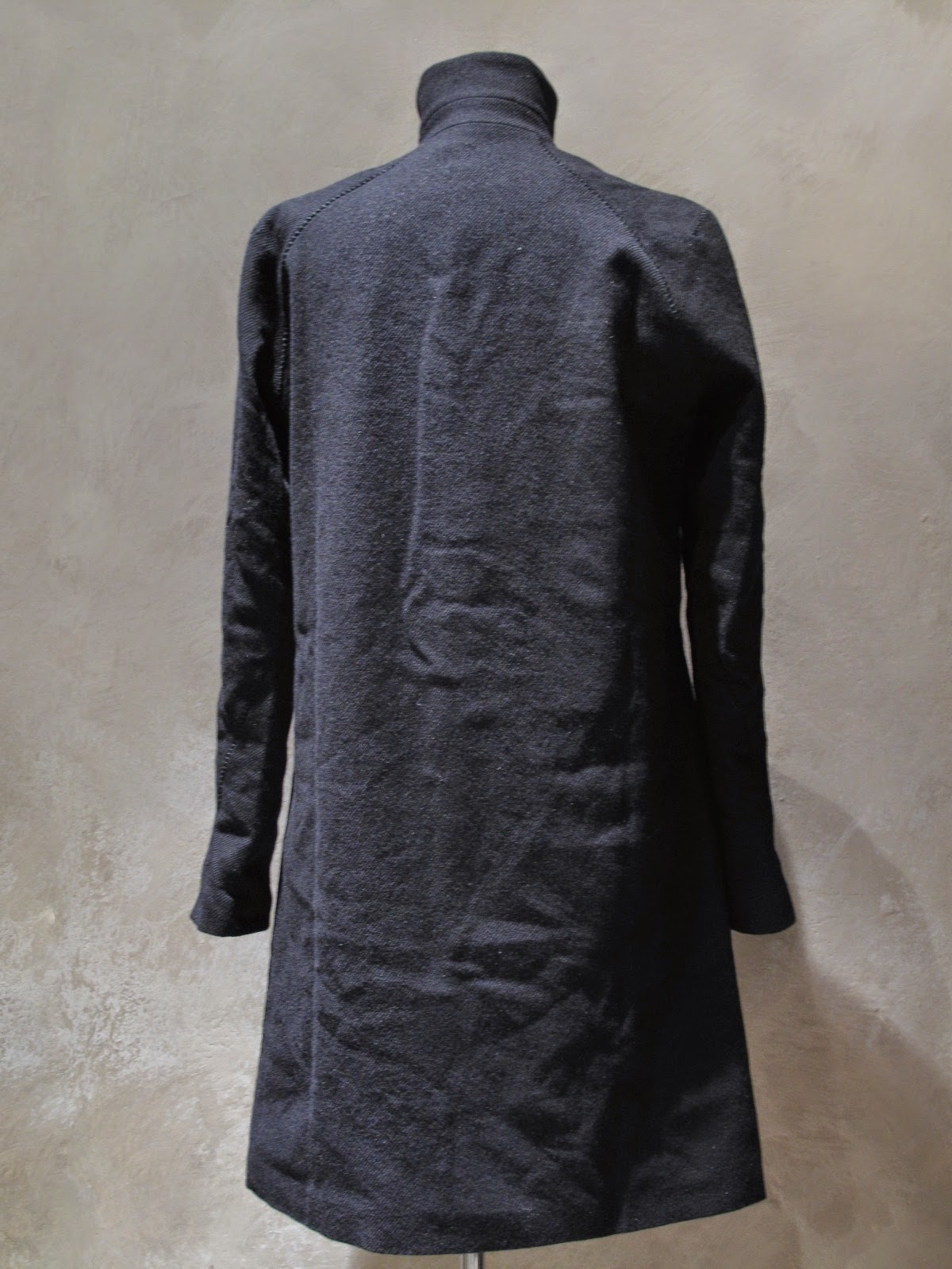 A1923 FW14-15 ENGLISH WOOL LONG COAT