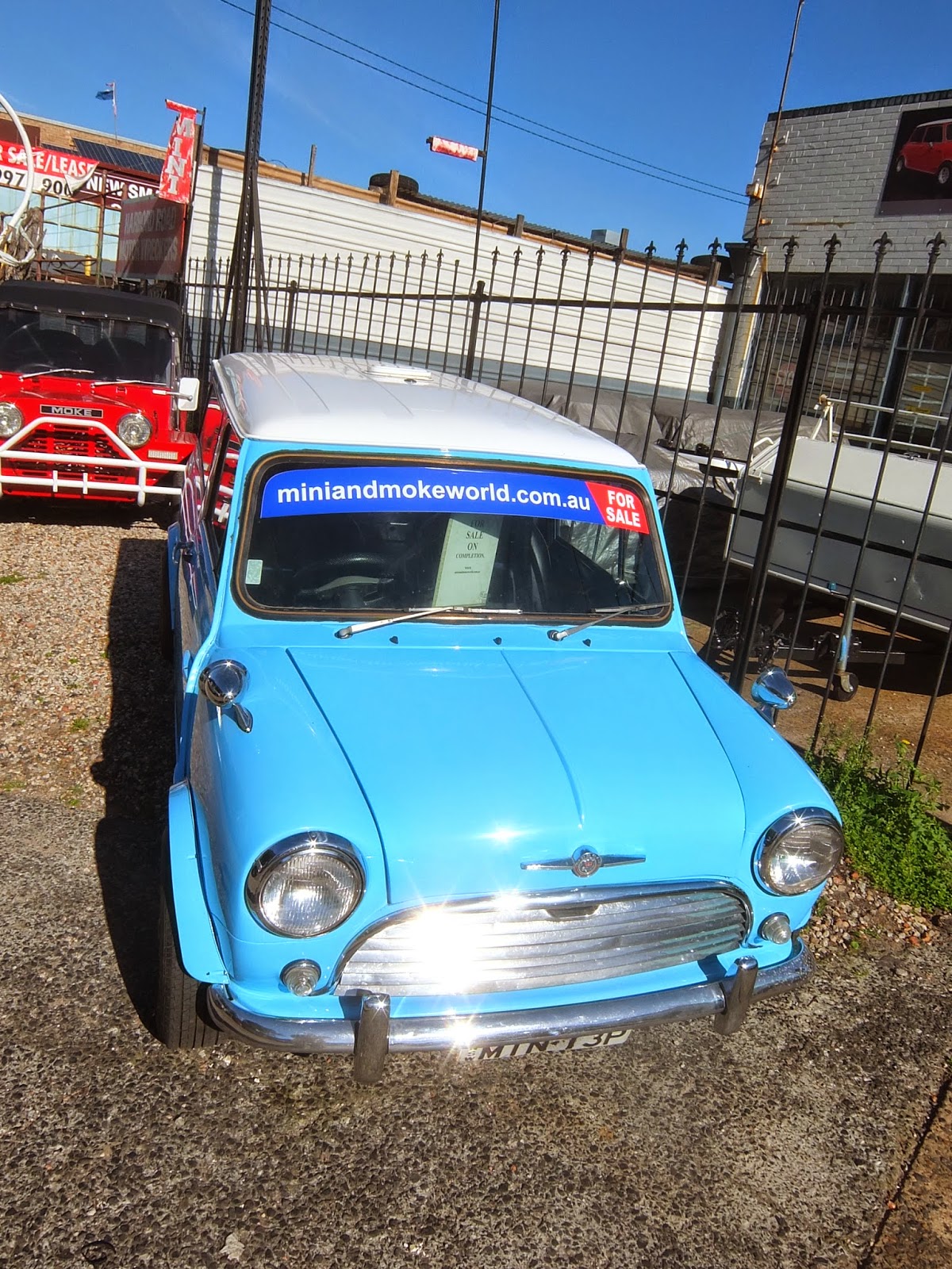 Aussie Old Parked Cars: 1965 Morris Mini Van