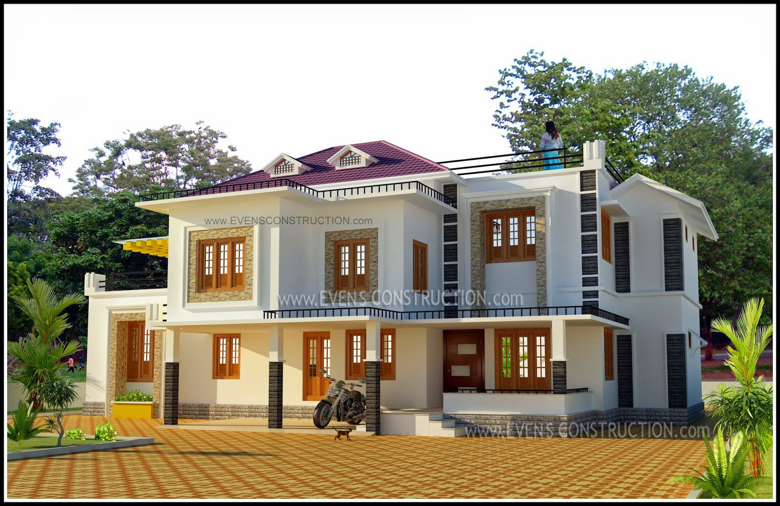 Beautiful house in Kerala - living room interiors pdf