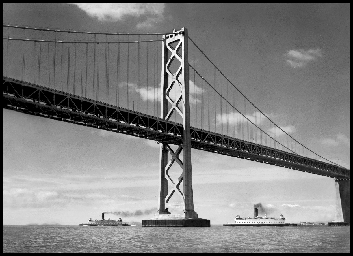 San Francisco Images: San Francisco-Oakland Bay Bridge Construction