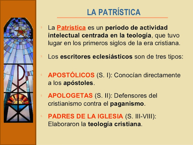 Inconmensurable: Filosofía Medieval: La Patrística