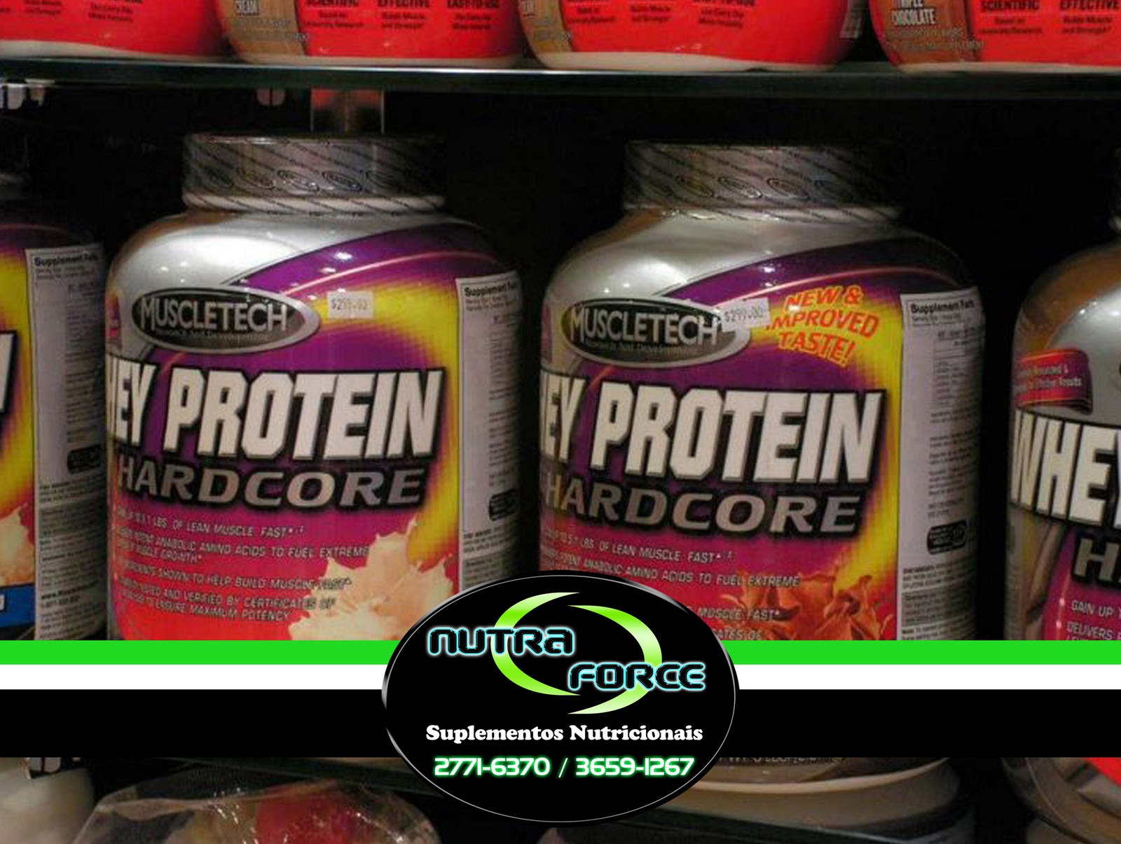 Proteínas (Whey Protein) | Nutra Force - Suplementos Nutricionais