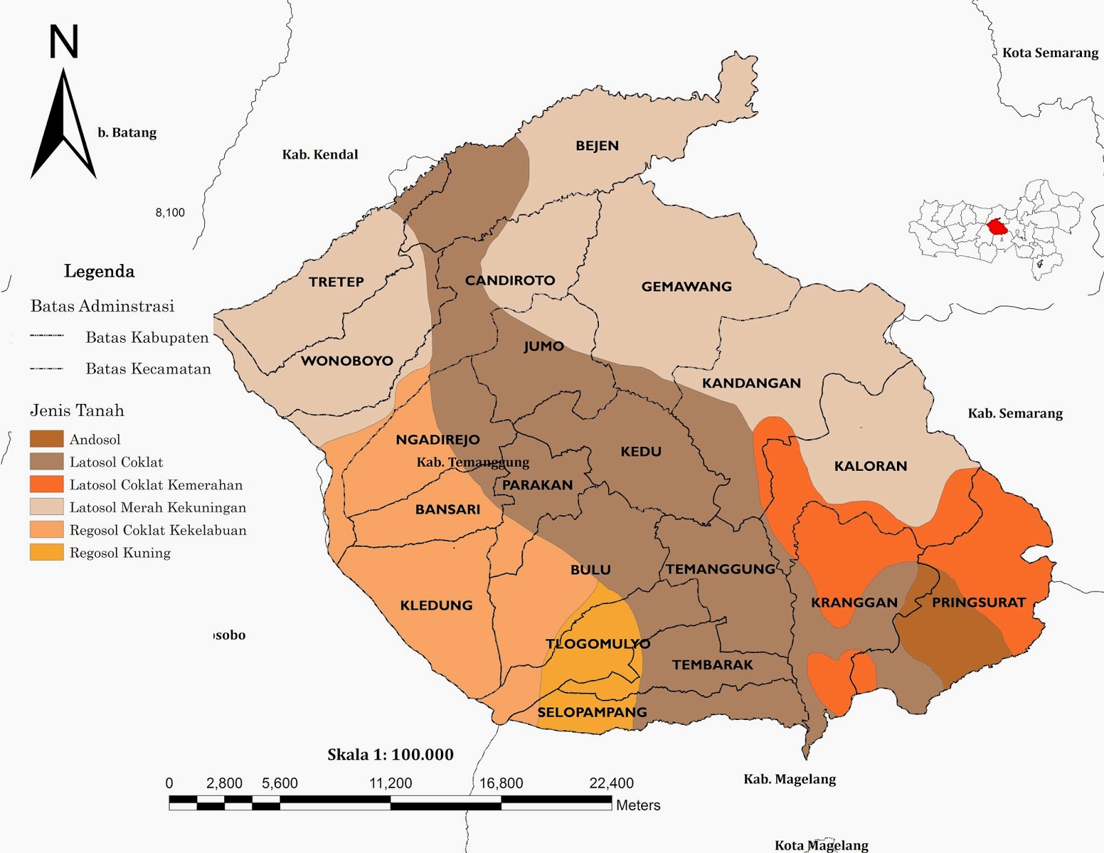 Download Peta Kabupaten Temanggung Pics