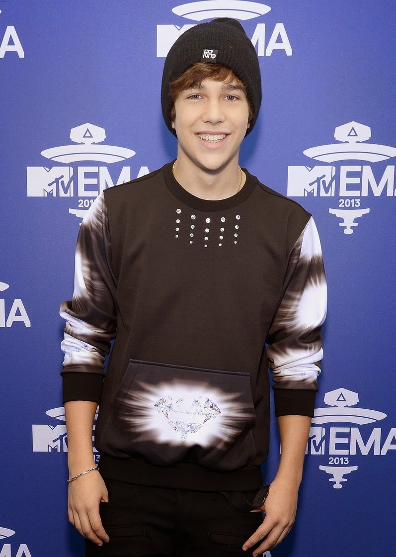 Austin Mahone gana el premio al Artista en Ascenso en los MTV EMA 2013 ...