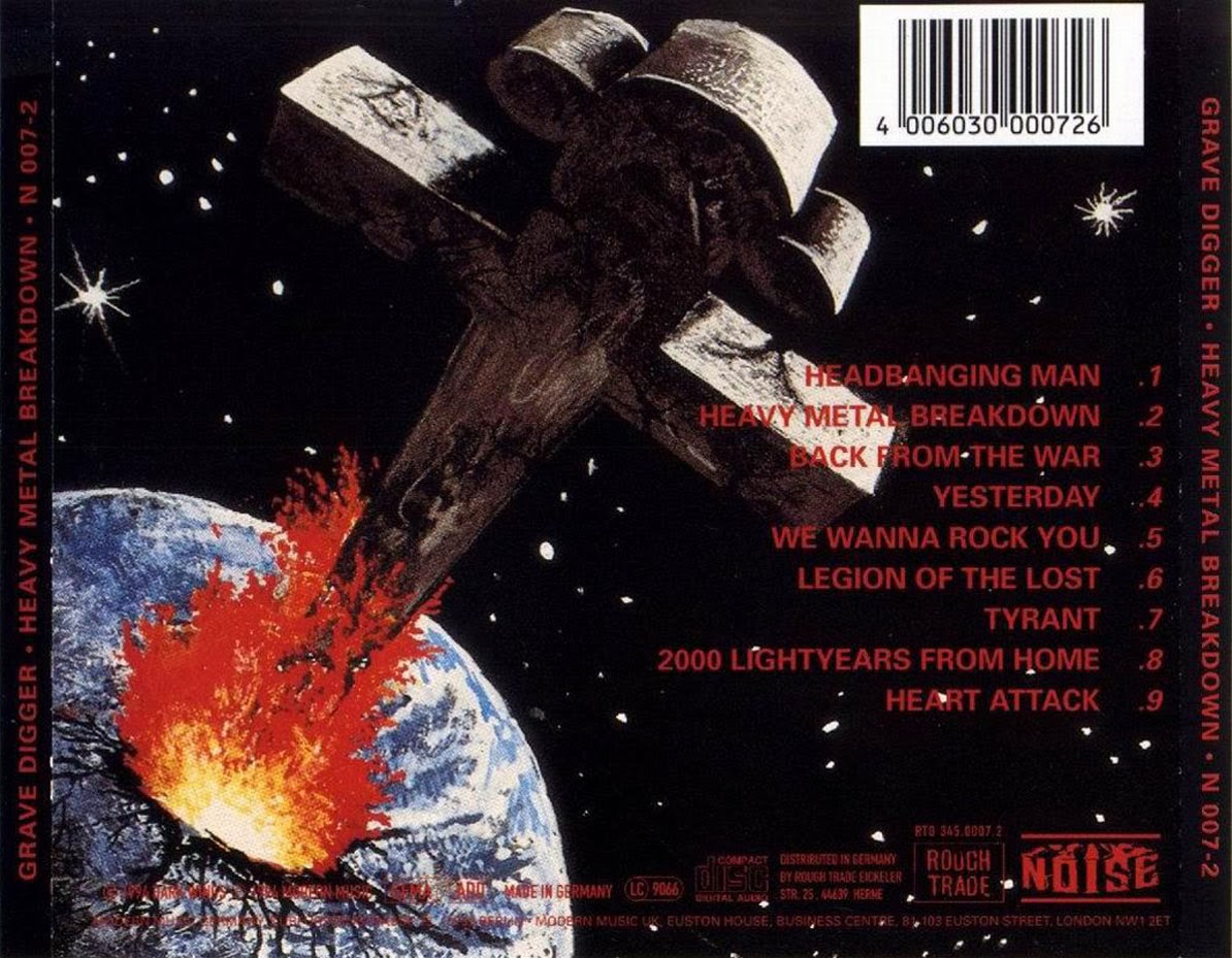 WHERE METAL RULES: GRAVE DIGGER - HEAVY METAL BREAKDOWN (1984)