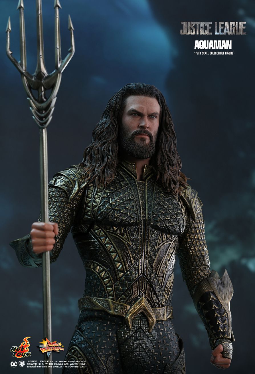 toyhaven: Hot Toys 1/6th scale Justice League Jason Momoa as Aquaman 12 ...