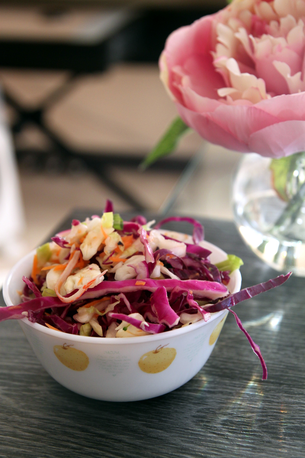 Yuzu Crab and Apple Coleslaw | Vondelicious!