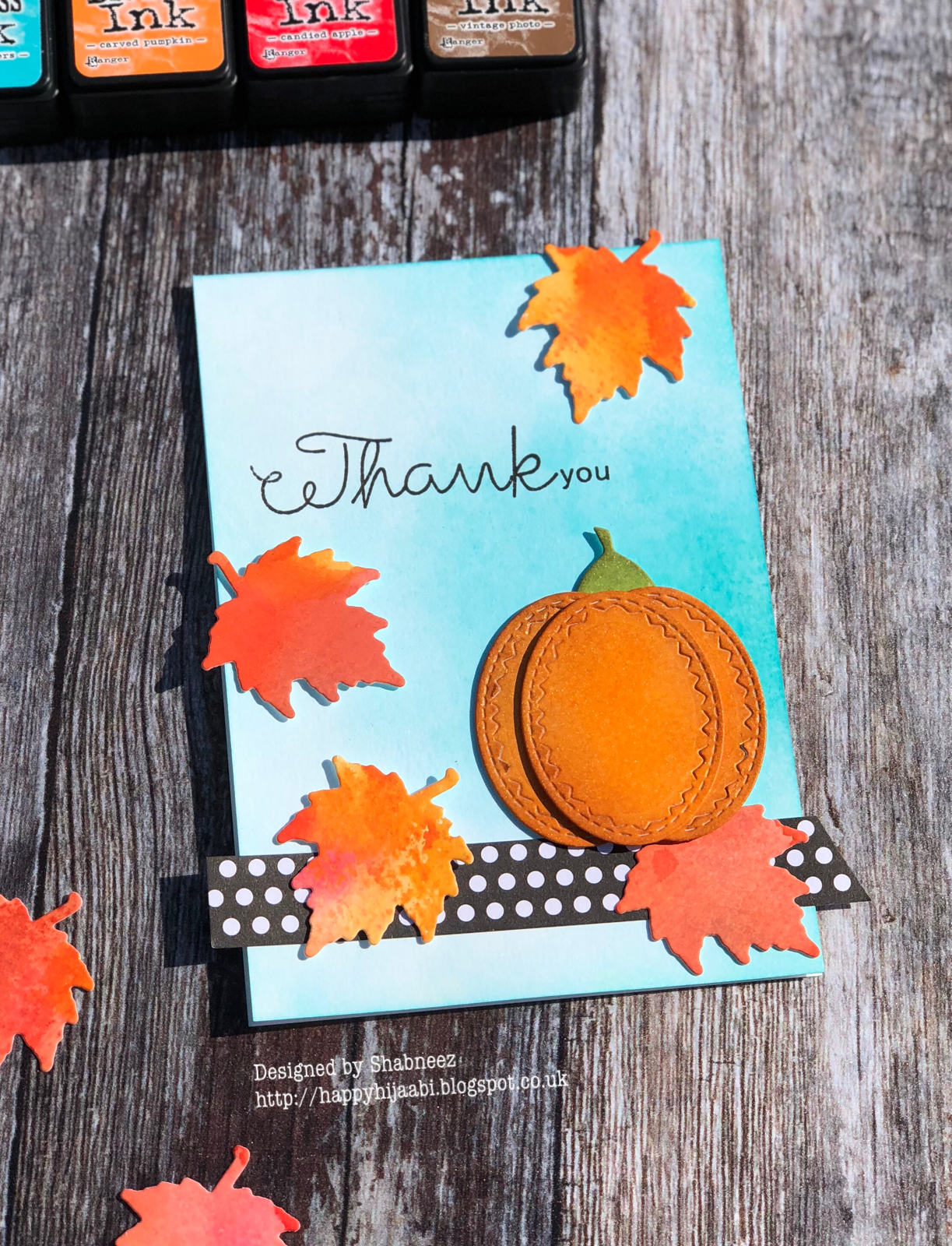 Happy Hijaabi's Papercraft Creations: October Elemental Challenge ...