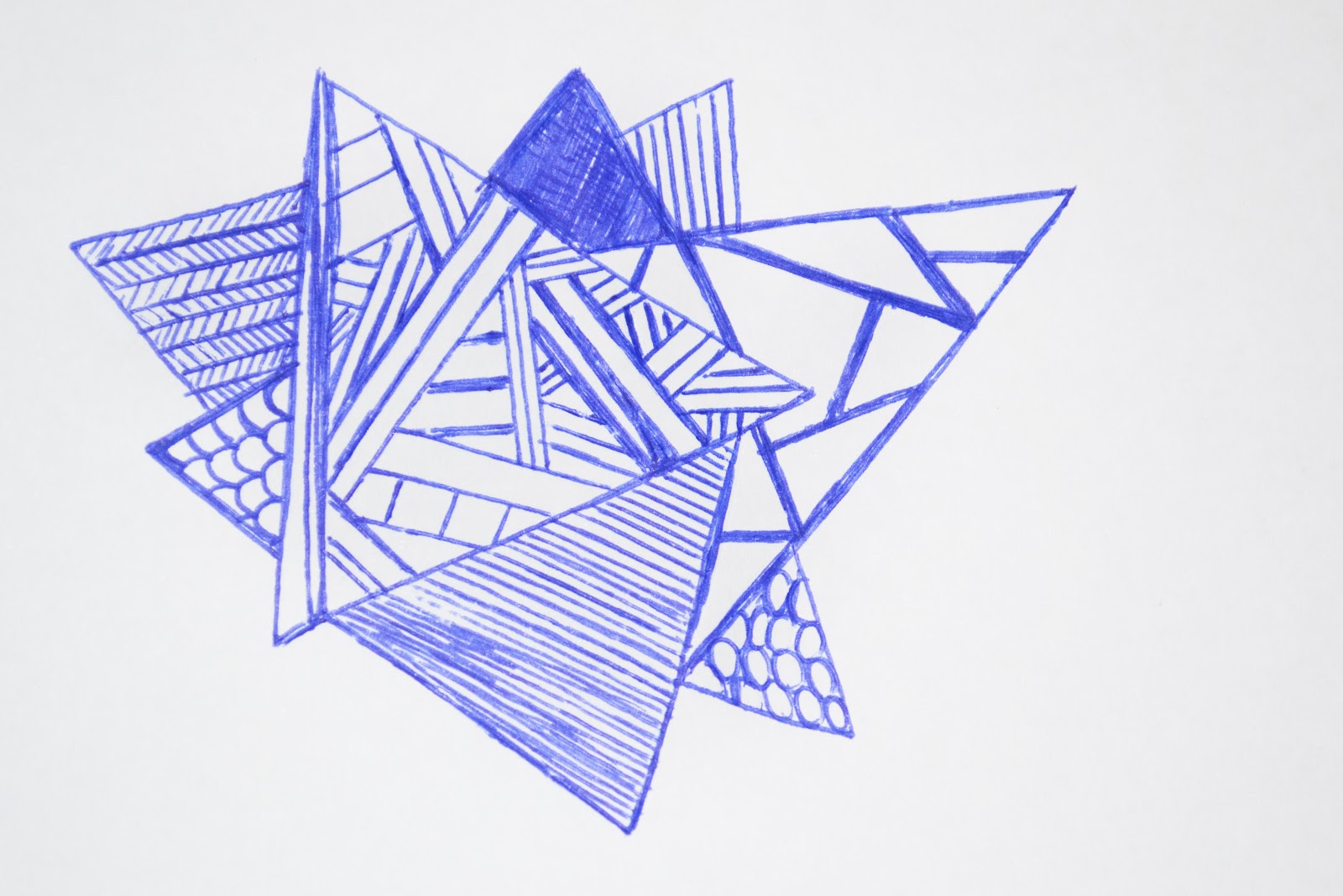 I Like Lines: Draw a Doodle a Day 41 - Triangles