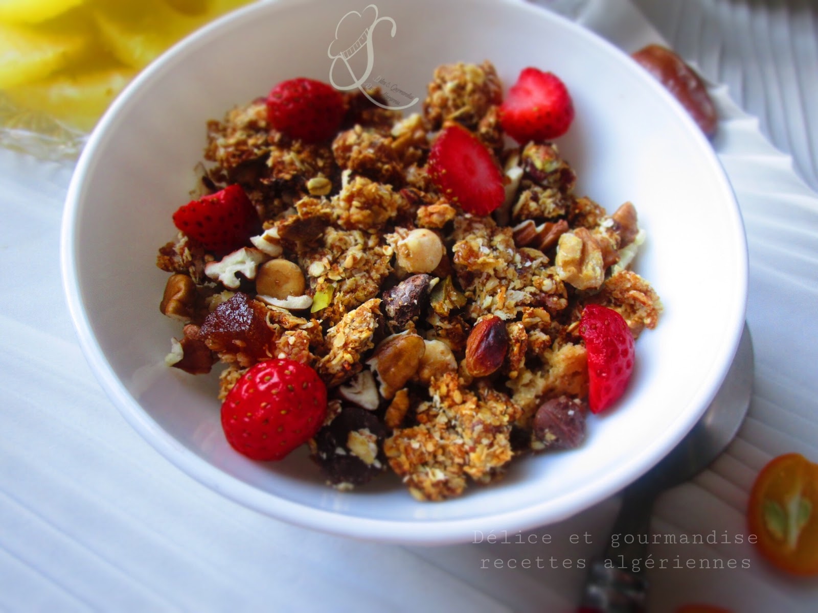 Muesli diététique fait maison