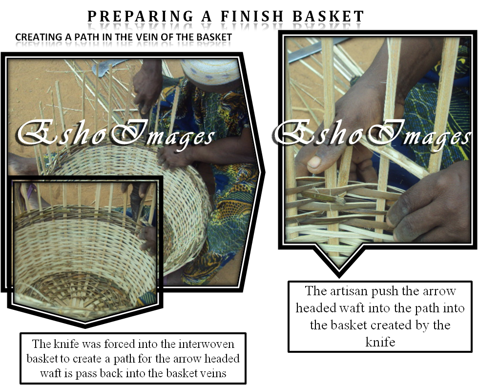 Nigeria Art and Craft: Local BAsket weaving in Aba-Oyo village Ondo ...