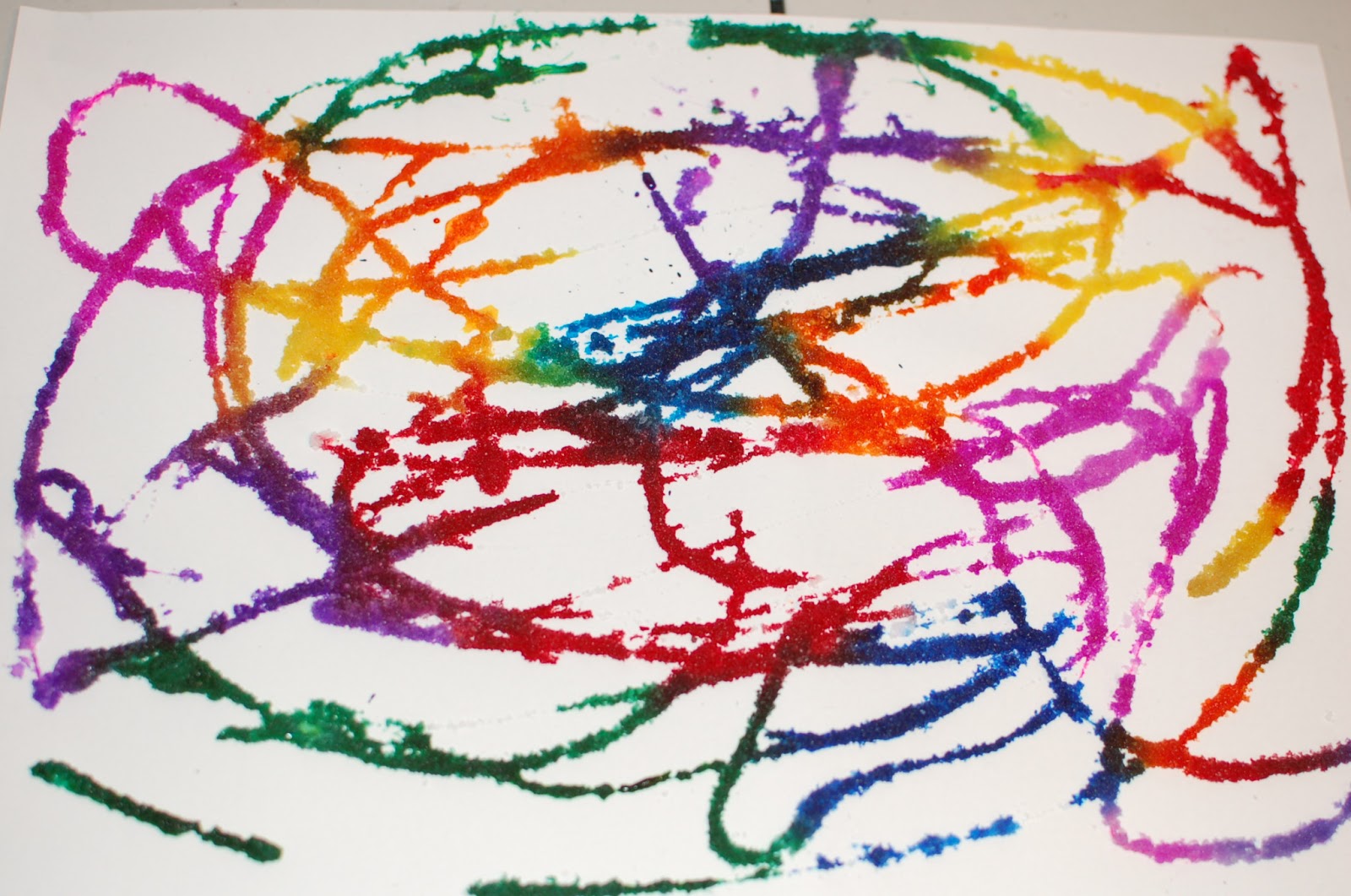 Sunnyside Art House: Raised Salt Paintings