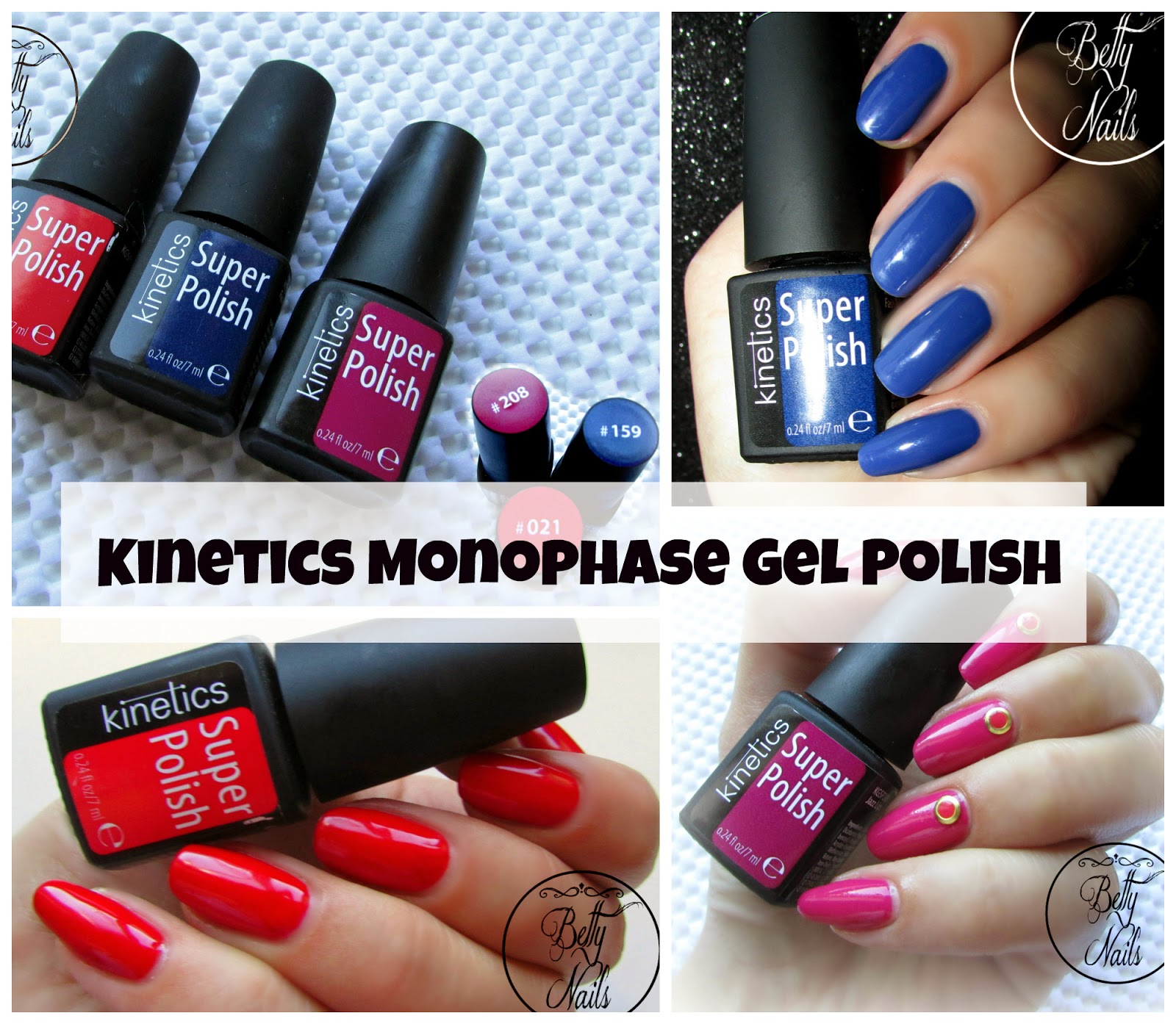 Betty Nails: Kinetics Super Polish - Monophase Line [Review]